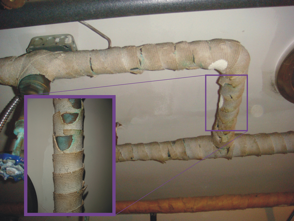 Pipes wrapped in burlap : r/Plumbing